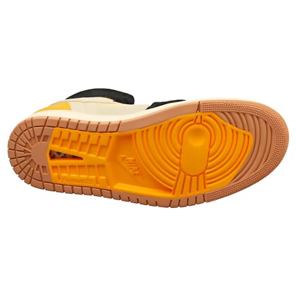 Jordan Men's Air 1 Zoom CMFT 2 Muslin/Celestial Gold Black (DV1307 100) - 10