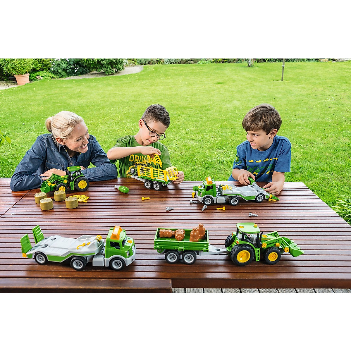 Kettler 3919-TK John Deere Mega Set, Green and Yellow