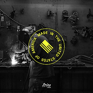 String Swing Guitar Wall Mount 2 Pack, Guitar Hangers, Wall Guitar Mount, Guitar Holder Hook for Wall, Fits All Size Guitars, Acoustic, Electric, Bass, Oak Hardwood - Made in USA