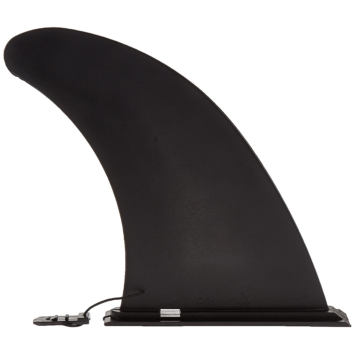 Retrospec Replacement Fins for Inflatable Stand up Paddle Board (Set of 3), Black