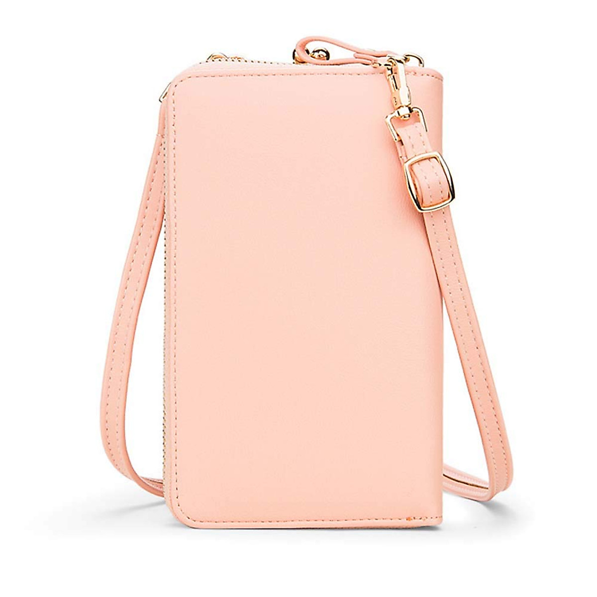 Womens Crossbody Bag Cellphone Shoulder Purse Wallet Clutch Handbag Travel Fashion Leather Phone Case Pocket Holster Messenger Pouch for iPhone 11 pro 8 Plus Xs Max X Xr 7/6 Plus Samsung S10+ (Green)