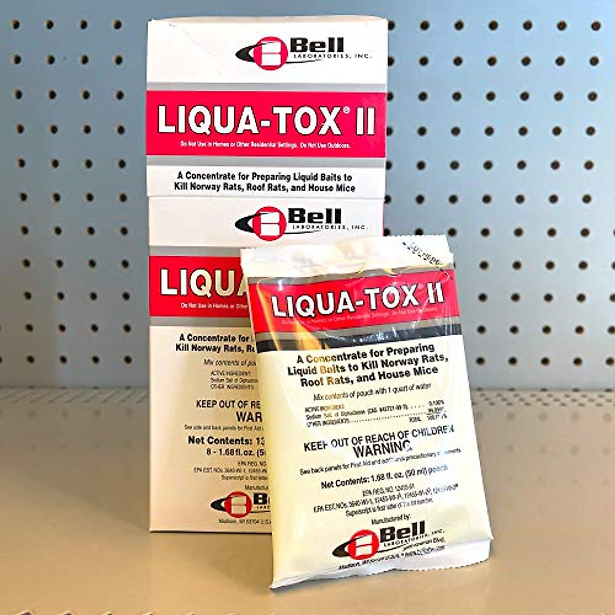 Liquatox (There are 8 Pouches each with 1.7 oz of liquid per pouch)