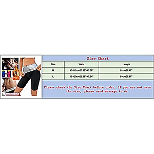 SNKSDGM Wome's Sauna Sweat Pants Shapewear Shorts Leggings Workout Weight Loss Lower Body Shaper Exercise Fitness Sweatsuit