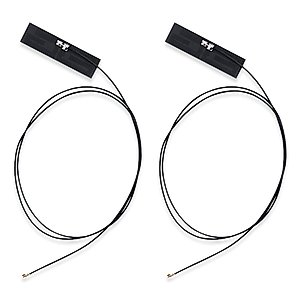 A Pair of 60cm/2ft MHF4 IPEX4 2.4/5g WiFi NGFF M.2 Antennas use for AC 7260 7265 8260 Ngff Card