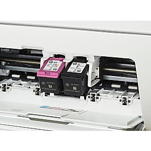 HP DeskJet 27 52e Series Wireless Inkjet Color All-in-One Printer - Print Copy Scan - Mobile Printing - WiFi USB Connectivity - Up to 7.5 ISO PPM - Up to 4800 x 1200 DPI - White + HDMI Cable (Renewed)