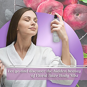 Coochy Fragrance Body Mist | Daily Perfume & Body Spray | Great Gifts for Women | Floral Haze, 4 oz