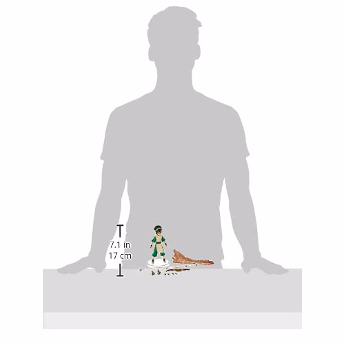 Diamond Select Toys Avatar The Last Airbender: Toph Deluxe Action Figure