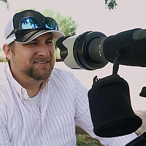 SME Spot Shot Shooting Universal Adjustable Wireless Live Streaming HD Video Wi-Fi Spotting Scope Camera with LCD Screen Carry Pouch Included