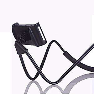 Flexible Cellphone Holder,Hanging on Neck Universal Mobile Phone Stand Lounger's Bracket For Mobile Phone Tablet PC Desktop(Pink)