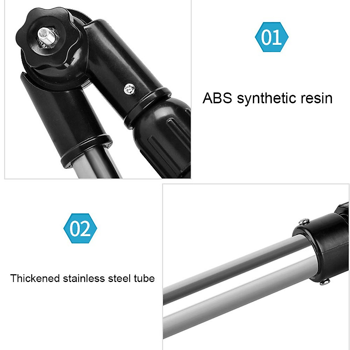 Bicycle Umbrella Stand - Stainless Steel Bicycle Wheelchair Bicycle Mount Holder, Umbrella Bar Holder Wheelchair Baby Chair Bike Umbrella Frame Stand Handle Umbrella Connector Stroller Holder