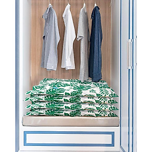 Colemoly Vacuum Storage Bags 10 Jumbo with Electric Air Pump, Big Compression Bags, Space Saver Vacuum Seal Bags for Clothing, Blankets, Storage and Organization, Travel Essentials