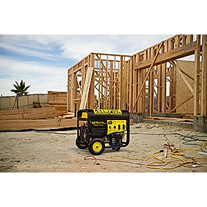 Champion 7500-Watt Portable Generator with Electric Start and 25-ft. Extension Cord