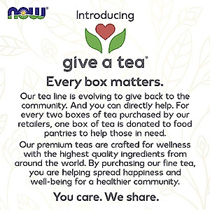 NOW Foods, Pau D'Arco Tea, A Traditional Herbal Experience, Overall Wellness, Premium Unbleached Tea Bags with No-Staples Design, 24-Count