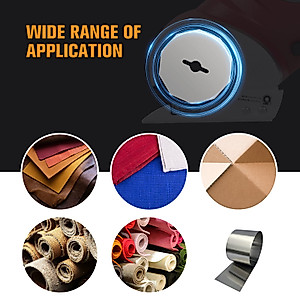 VLOXO WA2300 Blades Replacement Rotary Blades Compatible with VLOXO AT001 Cordless Electric Scissors Electric Cutter Blades(1-1/2")