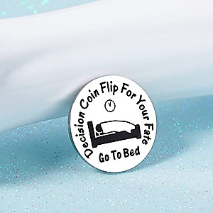 Christmas Gifts for Son Daughter from Mom Dad Funny Stocking Stuffers Gift Destiny Flip Coin for Girl Boy Girlfriend Boyfriend Birthday Valentines Gift for Kids Teen Friends Graduation Decision Maker