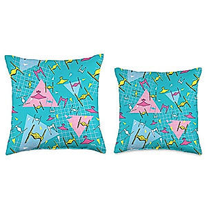 Star Wars Imperial TIE Fighters Star Destroyers Retro 90s Throw Pillow