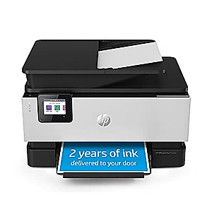HP OfficeJet Pro Premier All-in-One Wireless Printer - includes 2 Years of Ink Delivered, plus Smart Tasks Smart Office Productivity, Works with Alexa (1KR54A)