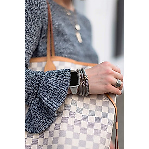 SWEES Compatible with Apple Watch Bands 41mm 38mm 40mm, Shiny Glitter Silicone Soft Slim Small Sport Replacement Strap Compatible for iWatch Series 9 8 7 6 5 4 3 2 1 SE Women