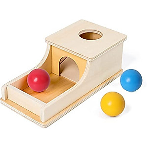 Yaani Montessori Object Permanence Box, Baby Toys 6 to 12 Months, Montessori Toys for 1 Year Old, Baby & Toddler Toys, 6 Month Old Baby Toys, Baby Boy Toys, Baby Girl Toys