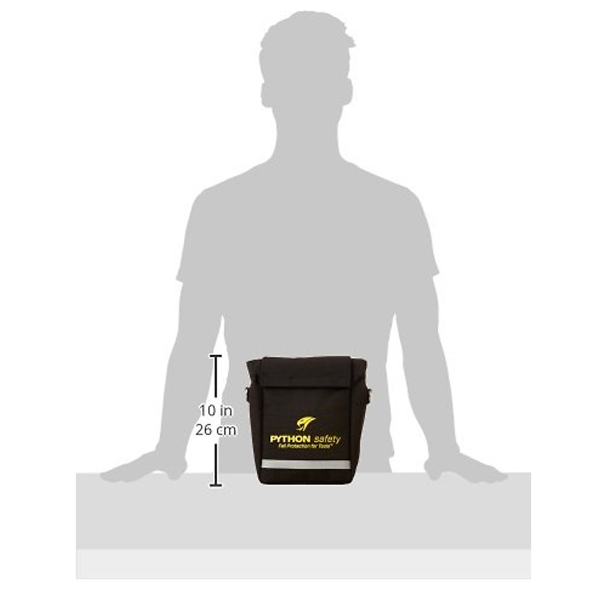 DBI/SALA Python, 1500126,Made W/Heavy Duty Durable Canvas, W/Inner Lining Prevents Punctures,W/2 Trigger Snaps