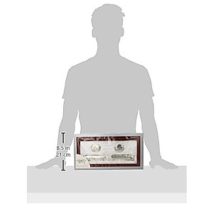 Stephan Baby Satin-Lined Rosewood Keepsake Box with Silver Plated Birth Certificate Holder, First Tooth and First Curl Boxes