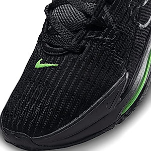 Nike Lebron Witness VI Mens Basketball Trainers Cz4052 Sneakers Shoes, Black/Black-Anthracite-Volt, 11 M US