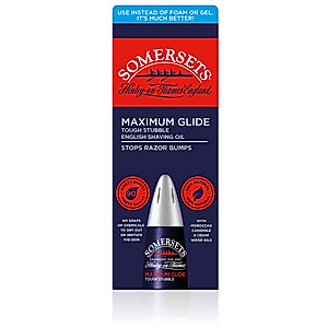 Somersets Men's Tough Stubble Shave Oil