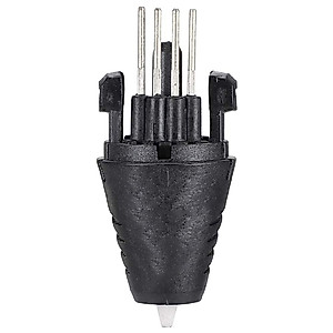 Akozon 3D Printing Pen Printer Parts Accessories Insertion Nozzle Print Head 1.75Mm Black