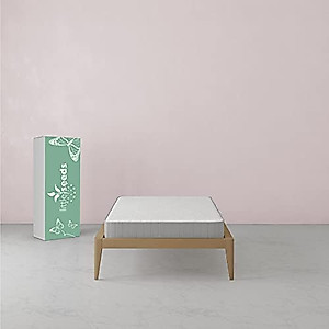 Little Seeds Moonglow 6 Inch Reversible Innerspring Mattress in a Box, Twin Size