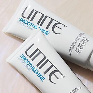 UNITE Hair Smooth & Shine - Styling Cream, 3.5 Fl Oz (Pack of 1), White