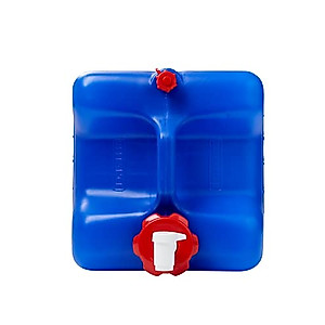 Reliance Products Aqua-Tainer 7 Gallon Rigid Water Container, Blue , 11.3 Inch x 11.0 Inch x 15.3 Inch