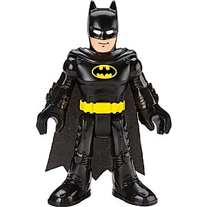 Imaginext DC Super Friends Batman XL Toy 10-in Figure with Fabric Cape for Preschool Kids Ages 3+ Years