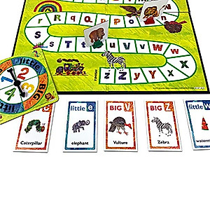 Briarpatch The World of Eric Carle The Very Hungry Caterpillar Spin & Seek ABC Game