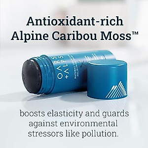 Oars + Alps Face Wash with Activated Charcoal, Valentines Gifts for Him, Dermatologist Tested Exfoliating Facial Cleanser, Travel Size, 1.2 Oz