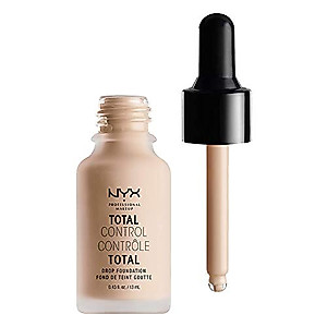 NYX PROFESSIONAL MAKEUP Total Control Drop Foundation, Porcelain