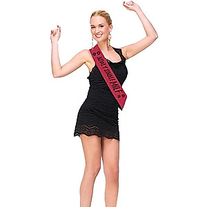 Divorce Party Sash"Newly Single Milf" Red with Black Lettering, Funny Divorcee Divorced Gifts for Women, Happy Divorce Party Decorations, Favors, Gifts, Decoration, Supplies Set Decor Queen