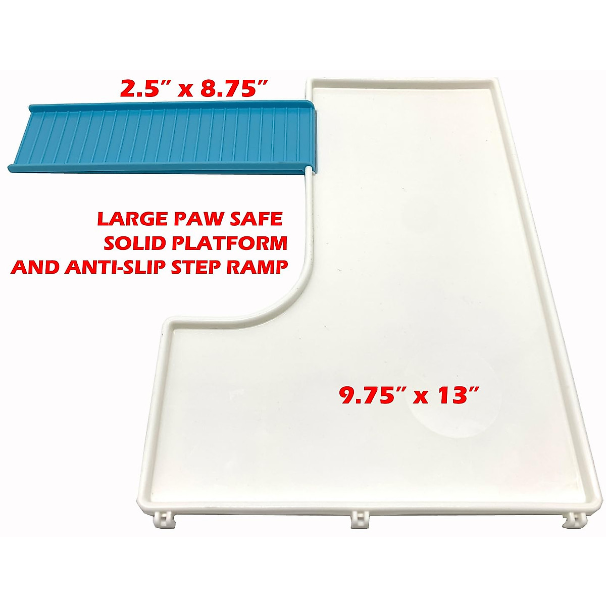 Extra Large 23" Multi-Floors Hamster Mansion Mouse Habitat Gerbil Home Rat House Small Animal Critter Expandable and Customizable Cage with Hide House Running Wheels Food Dish Water Bottle Deep Base