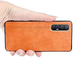 Phone Case for Oppo Find X2 Neo, Case for Oppo Find X2 Neo Cow-Like PU Leather Style Protector Cover, Non-Slip Shockproof Cover for Oppo Find X2 Neo Case
