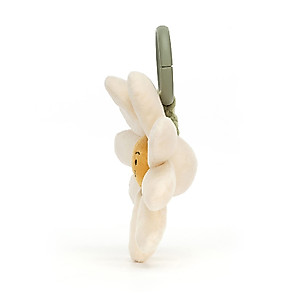 Jellycat Fleury Daisy Flower Jitter Baby Stroller Toy