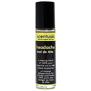 Essential Oil Blend Roll On, Peppermint, Geranium, Sweet Marjoram Oils for Calming and Relaxing Effect (9 ml | 0.3 fl.oz)