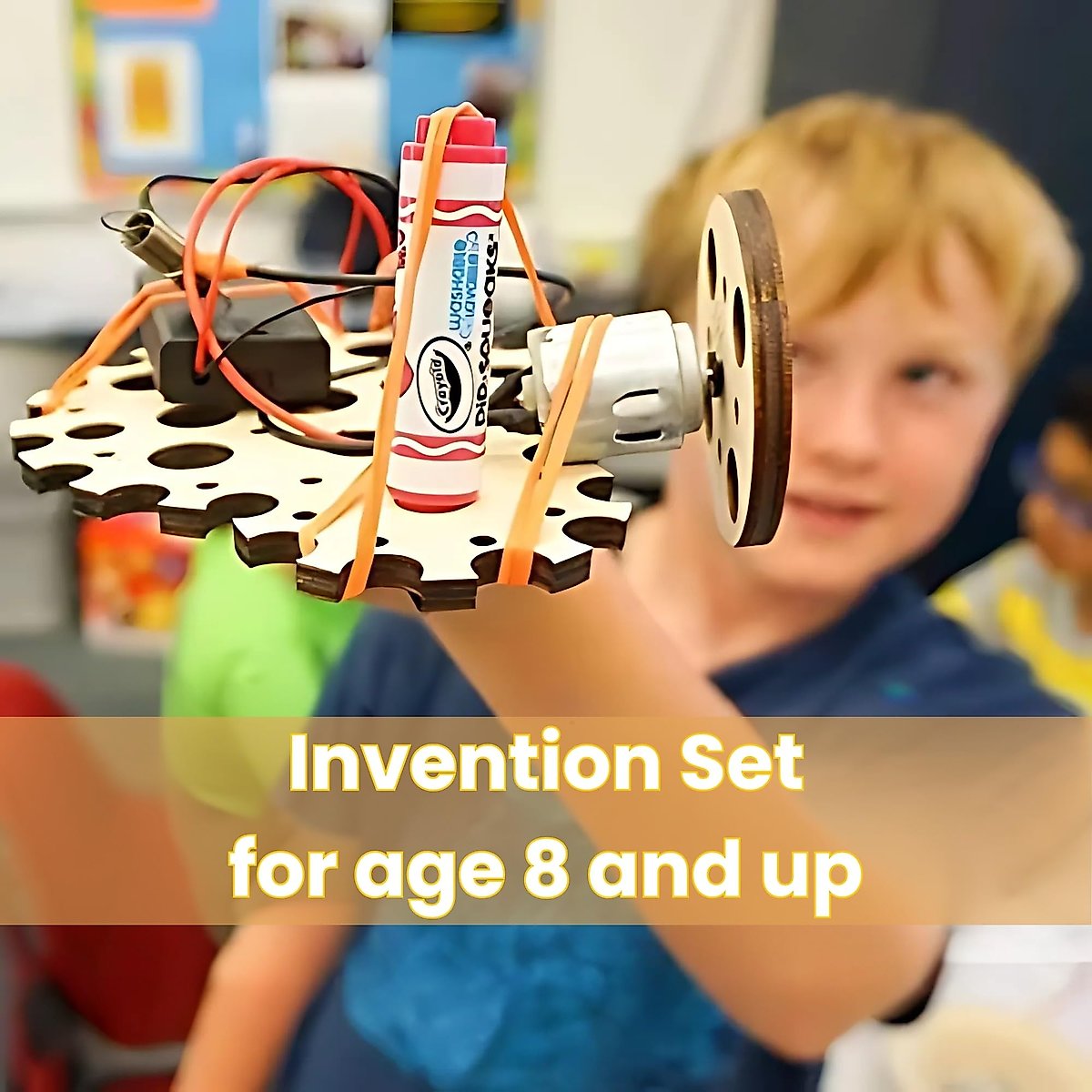Tinkering Labs Robotics Engineering Kit | Designed by Scientists in USA | 50+ Parts | 10+ STEM Projects For Kids 8-12 | Learn Electronics, Science | Grow Creativity, Grit | Great DIY Inventor Toy Gift