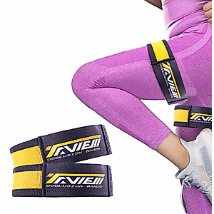 Occlusion Bands for Women Glutes & Hip Building, Blood Flow Restriction Bands BFR Bundle Booty Bands, Best Fabric Resistance Bands for Exercising Your Butt, Squat, Thigh, Fitness