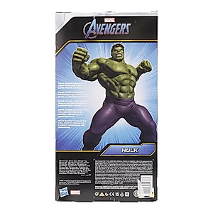 Marvel Avengers Titan Hero Series Blast Gear Deluxe Hulk Action Figure, 30-cm Toy, Inspired ByMarvel Comics, for Children Aged 4 and Up,Green