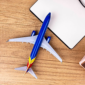 Bswath Model Airplane 1:300 Scale Model American Plane Southwest Airplane B737 Model Plane for Gift and Decoration