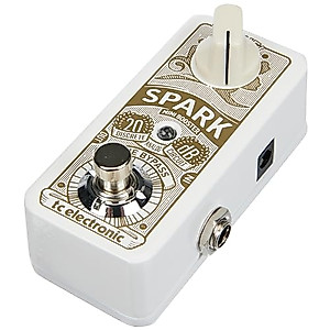 TC Electronic SPARK MINI BOOSTER Ultra-Compact Booster Pedal with PrimeTime Switching and Fully Analog Design