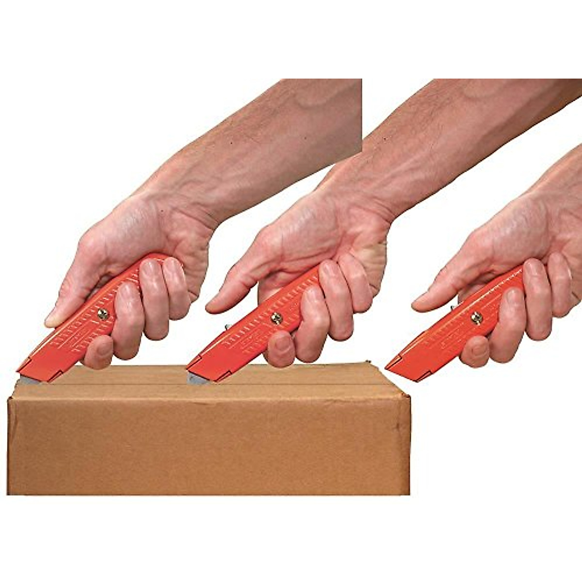 Stanley 0-10-189 Safety Knife 99E, Red