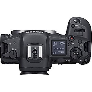 Canon EOS R5 Mirrorless Digital Camera with 24-105mm f/4L Lens (4147C013), 64GB Memory Card, Case, Corel Photo Software, 2 x LPE6 Battery, External Charger, Card Reader, LED Light + More (Renewed)