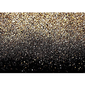 7x5ft Gold Glitter Paint Backdrop for Photography Astract Golden Bokeh Starry Sky Wedding Adult Baby Children Family New Year Party Decorations GT-028