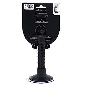 Cummins Windshield Phone Mount CMNWSPH - Suction Cup Phone Holder for Car or Truck Window or Dash Universal Fit - Black