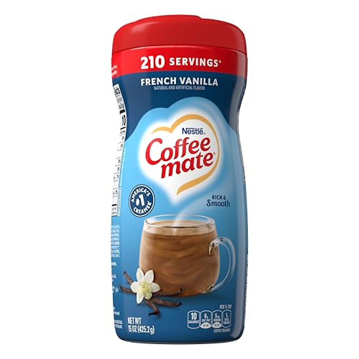 Nestle Coffee mate French Vanilla Powder Coffee Creamer 1 Pack (15 Oz)